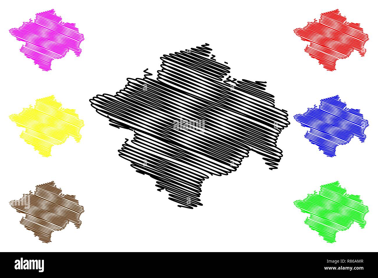 South Sumatra (Subdivisions of Indonesia, Provinces of Indonesia) map ...