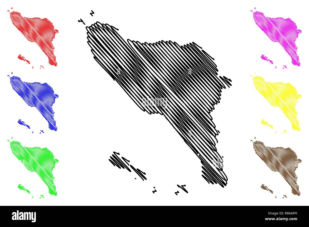 Aceh (Subdivisions of Indonesia, Provinces of Indonesia) map vector ...