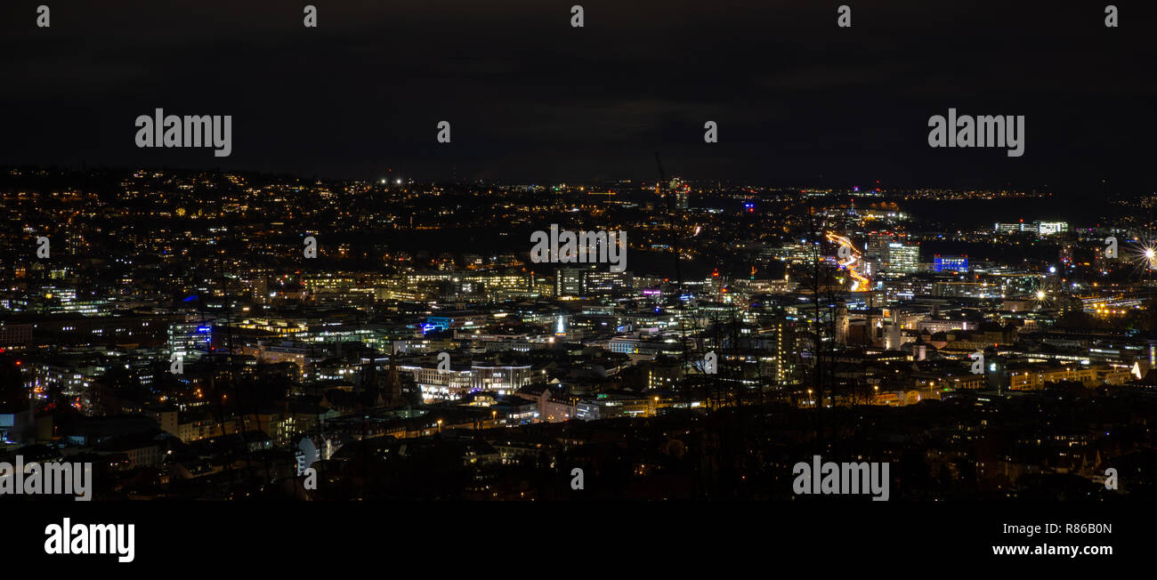 Stuttgart night hi-res stock photography and images - Alamy
