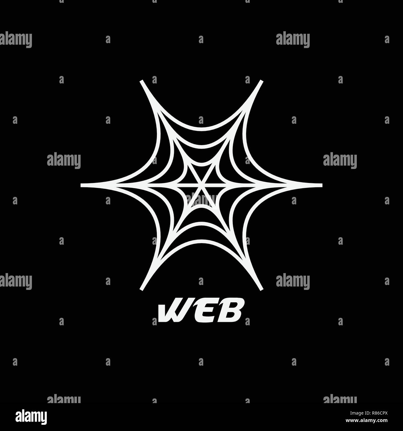 Web Spider Logo Spider Web Logo Vector Art, Icons, And Graphics For