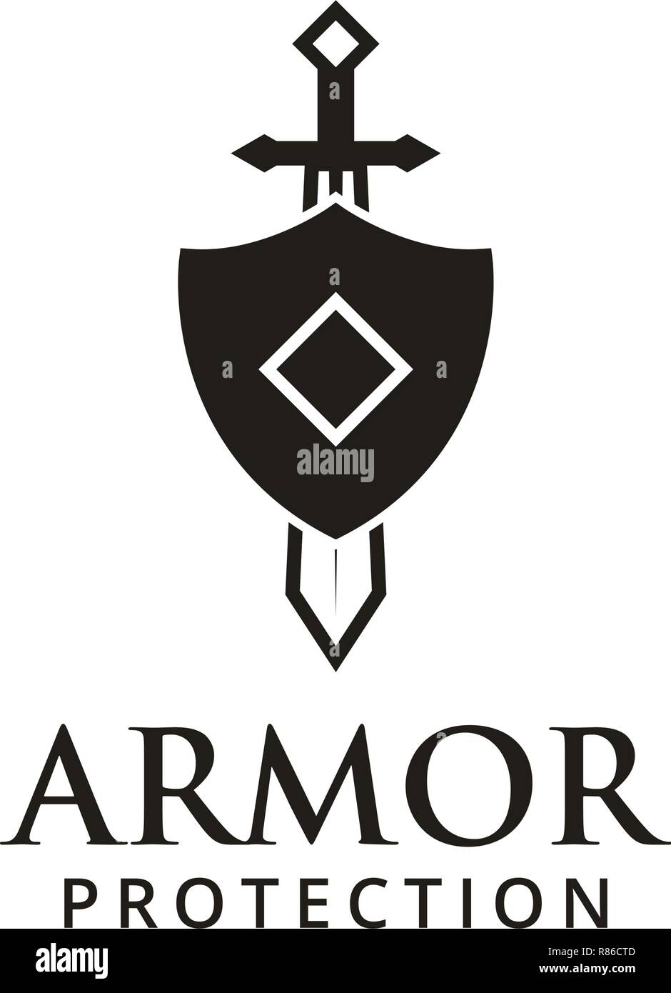 Modern armor design Stock Vector Images - Alamy