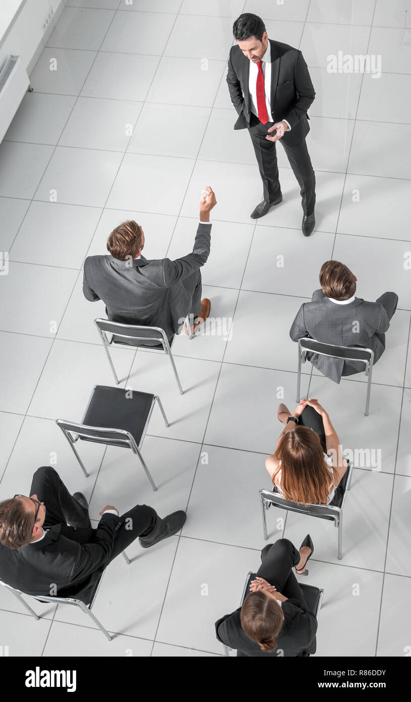meeting partners in the conference room Stock Photo - Alamy