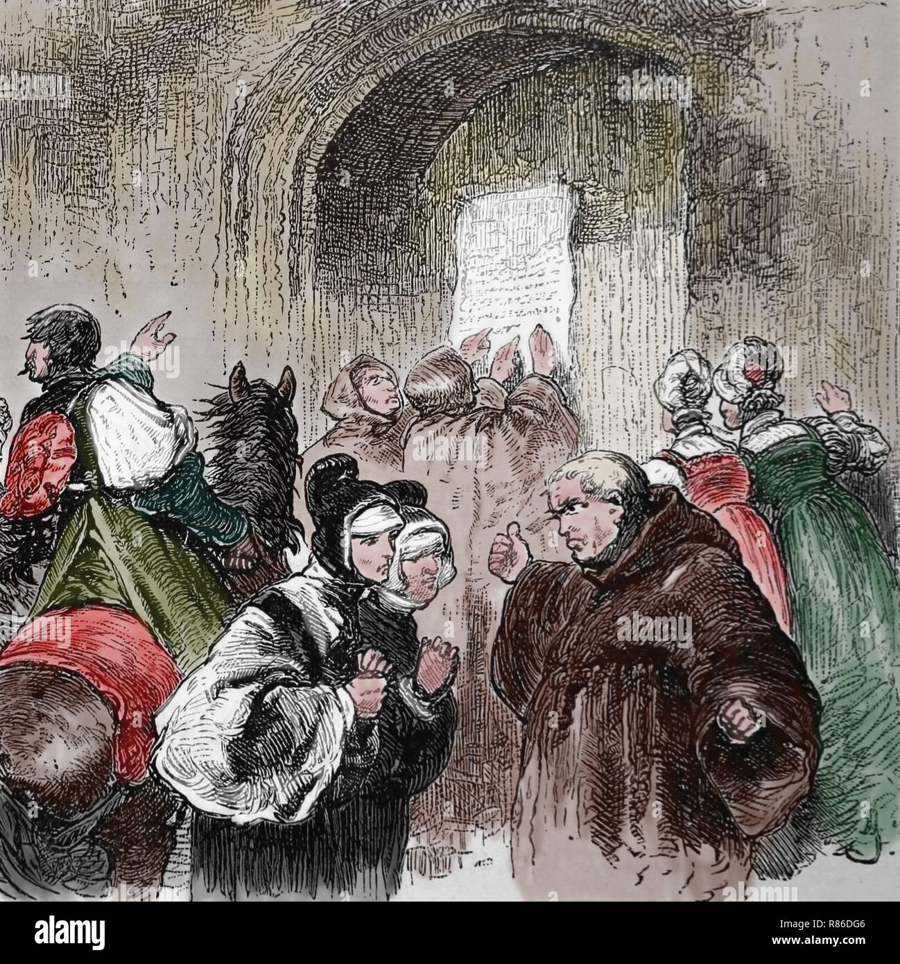 95 theses of martin luther hi-res stock photography and images - Alamy