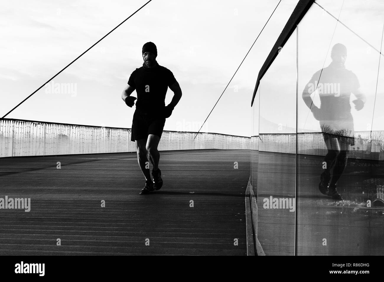 Bucharest bridge Black and White Stock Photos & Images - Alamy