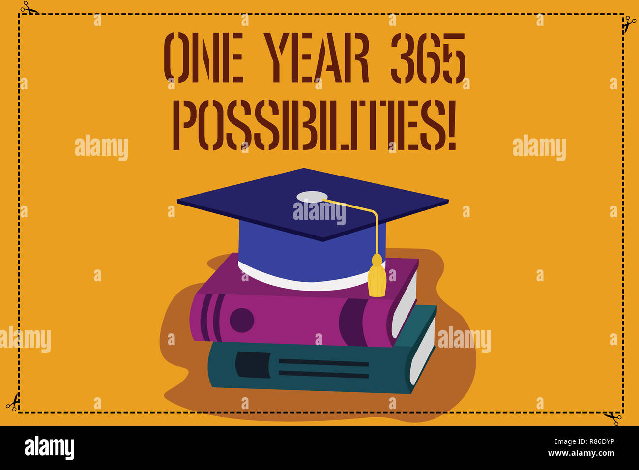 Word writing text One Year 365 Possibilities. Business concept for ...