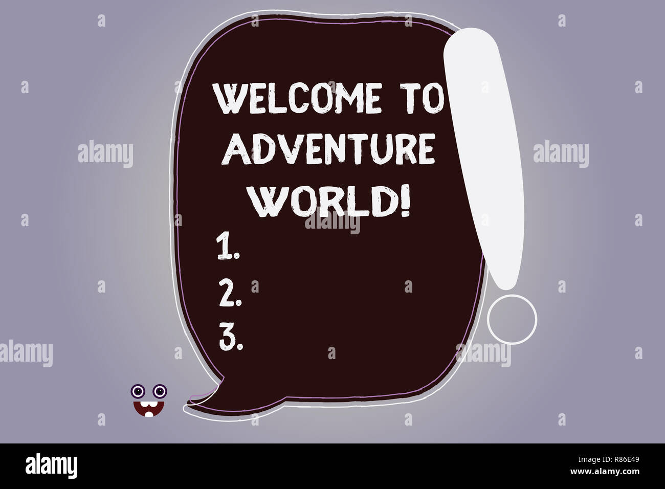 Word writing text Welcome To Adventure World. Business concept for ...
