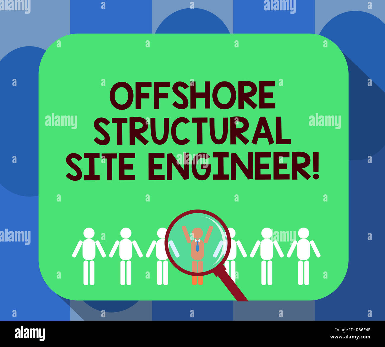 Handwriting text writing Offshore Structural Site Engineer. Concept ...