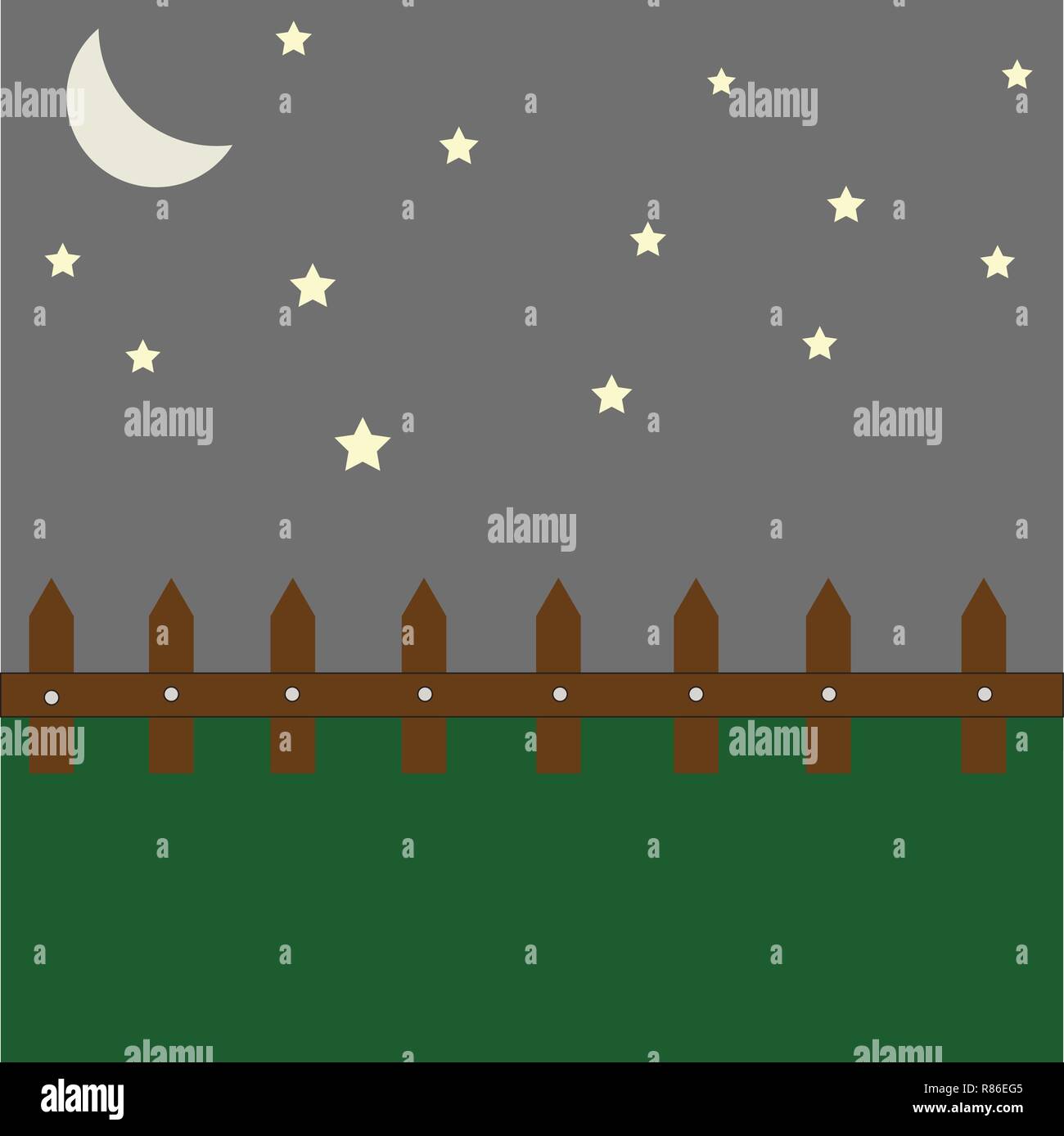 Illustration night background Stock Vector Image & Art - Alamy