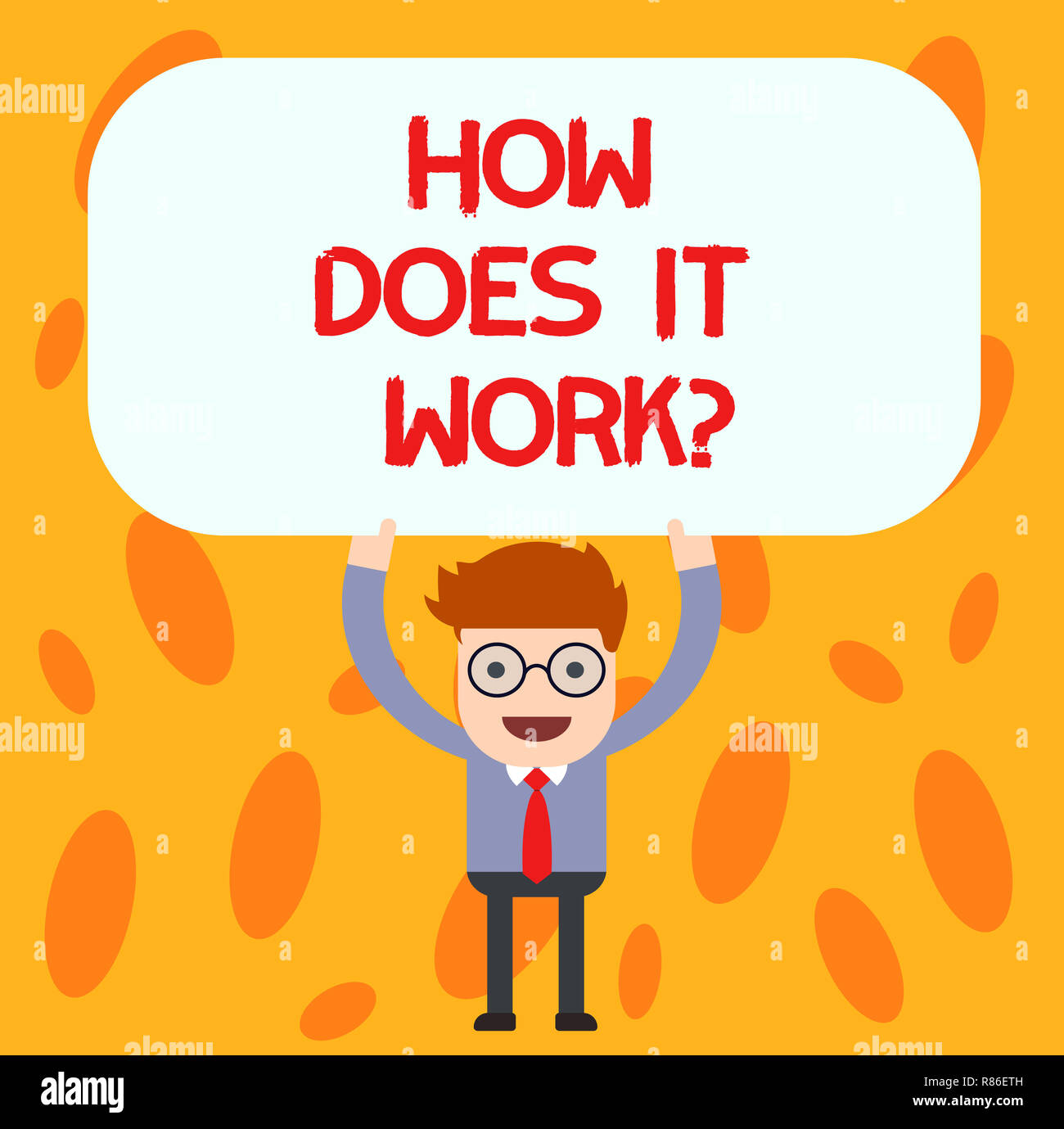 Text sign showing How Does It Workquestion. Conceptual photo ...