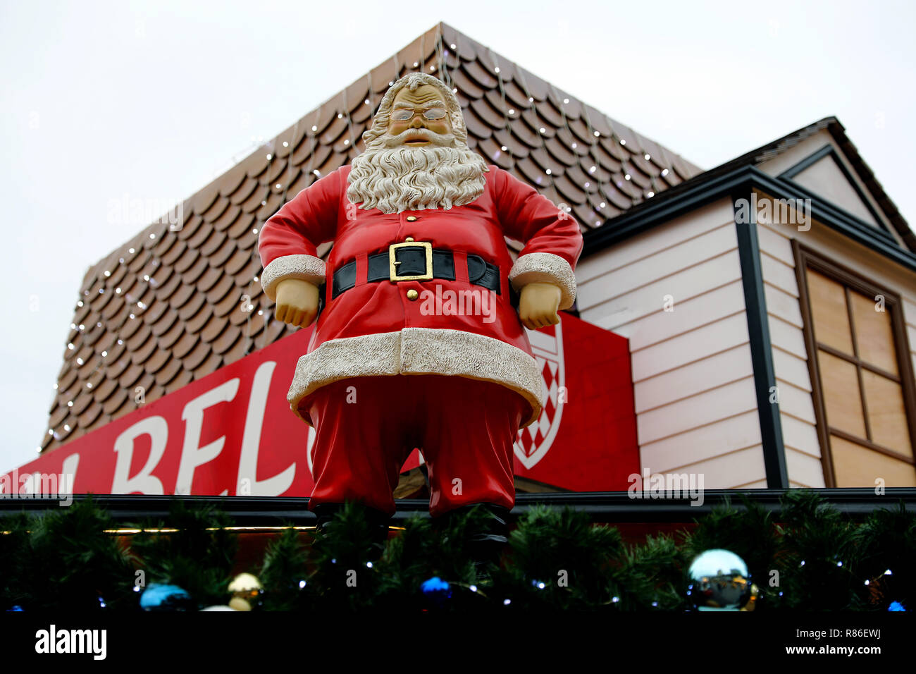 Monte-Carlo, Monaco - December 13, 2018: Illuminated Christmas Fair ...