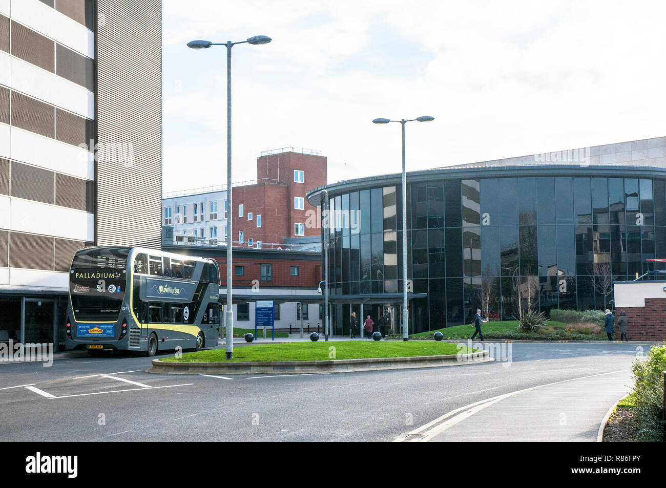 Blackpool Victoria Hospital Main Entrance And Multi Storey Car Park Blackpool Victoria Hospital Main Entrance And Multi Storey Car Park