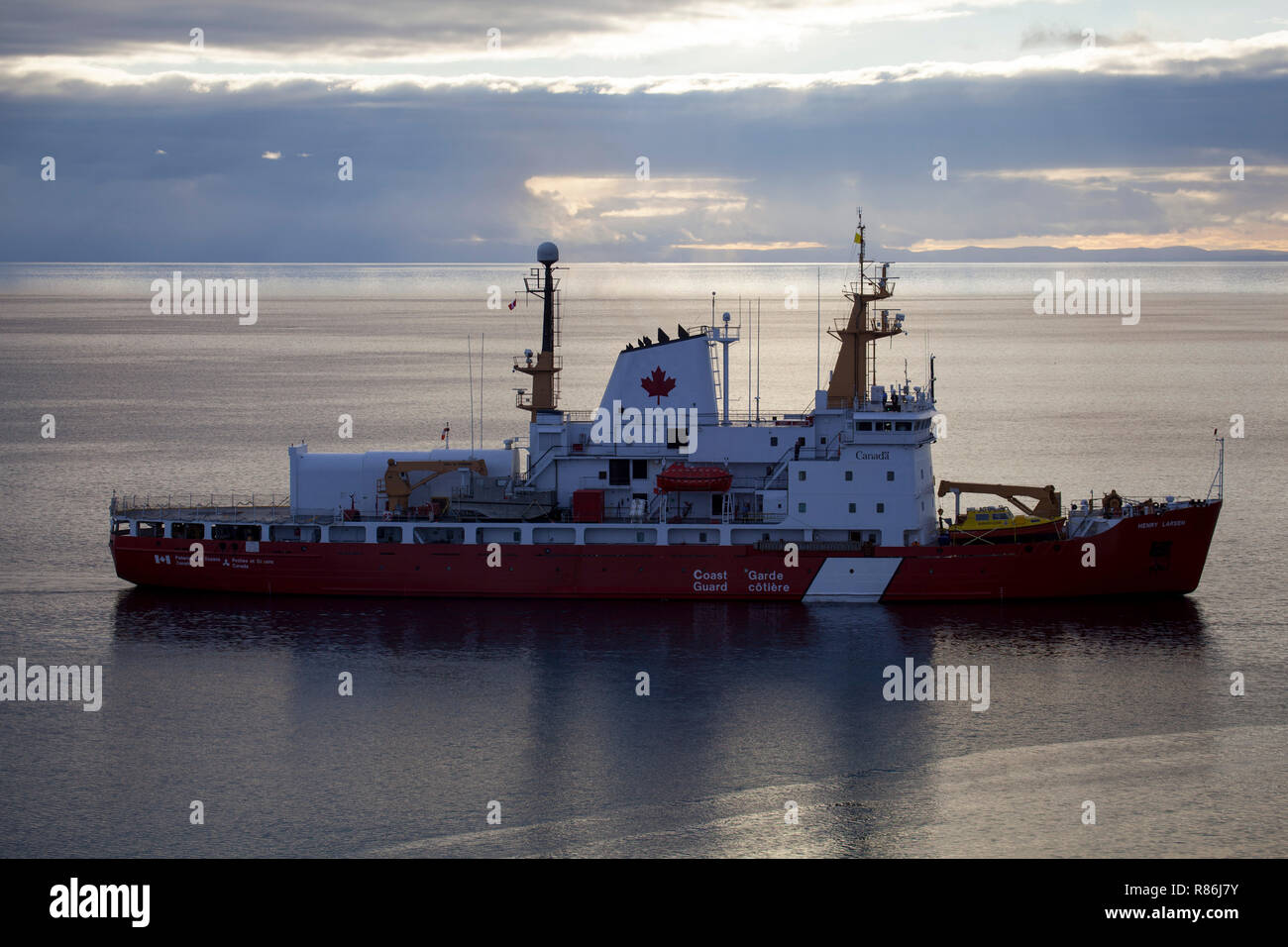Henry Larsen at Pond Inlet Northwest Passage Stock Photo - Alamy