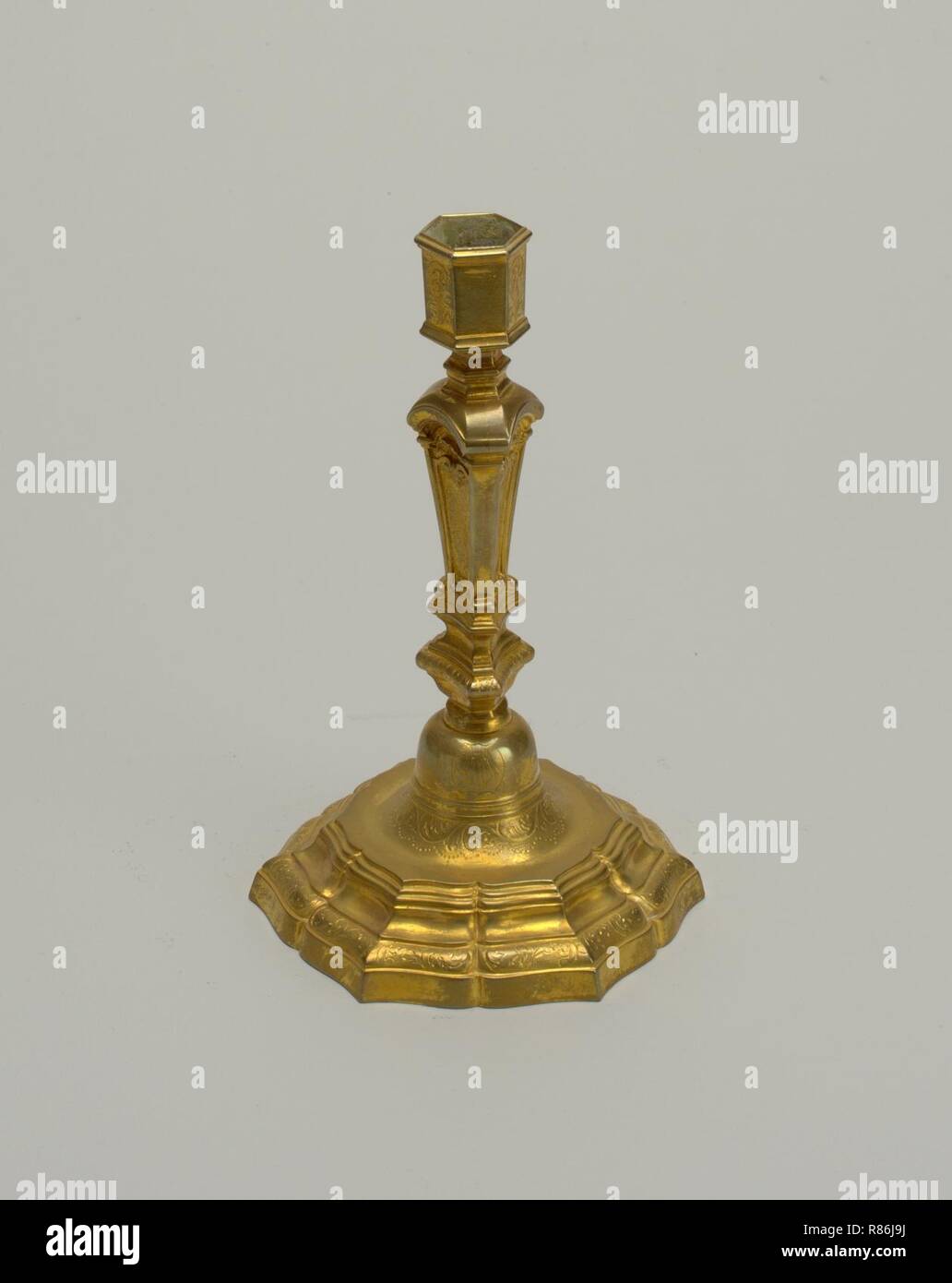 Candlestick (England), 1811–20 Stock Photo - Alamy