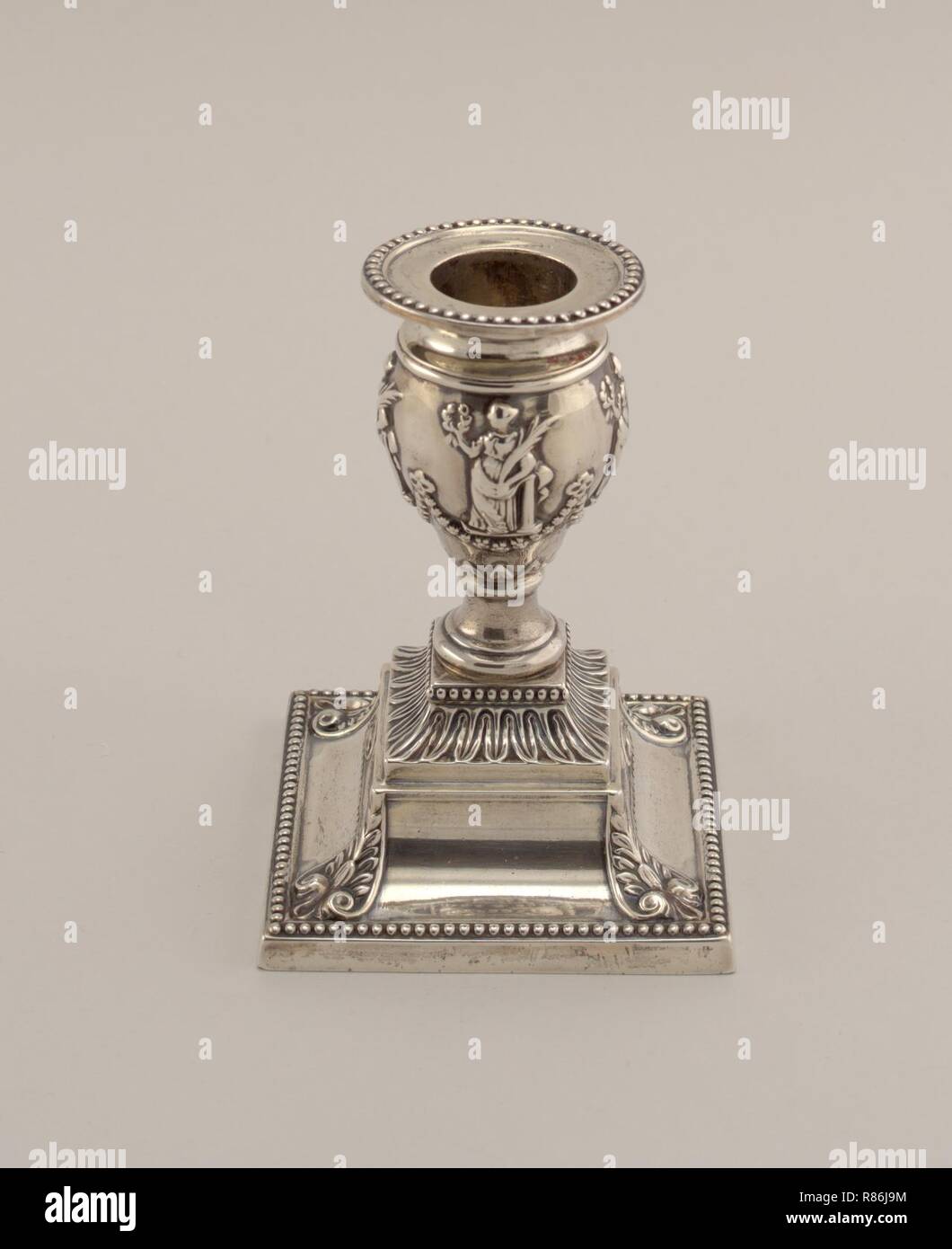 Candlestick (England), 1878–1879 Stock Photo - Alamy