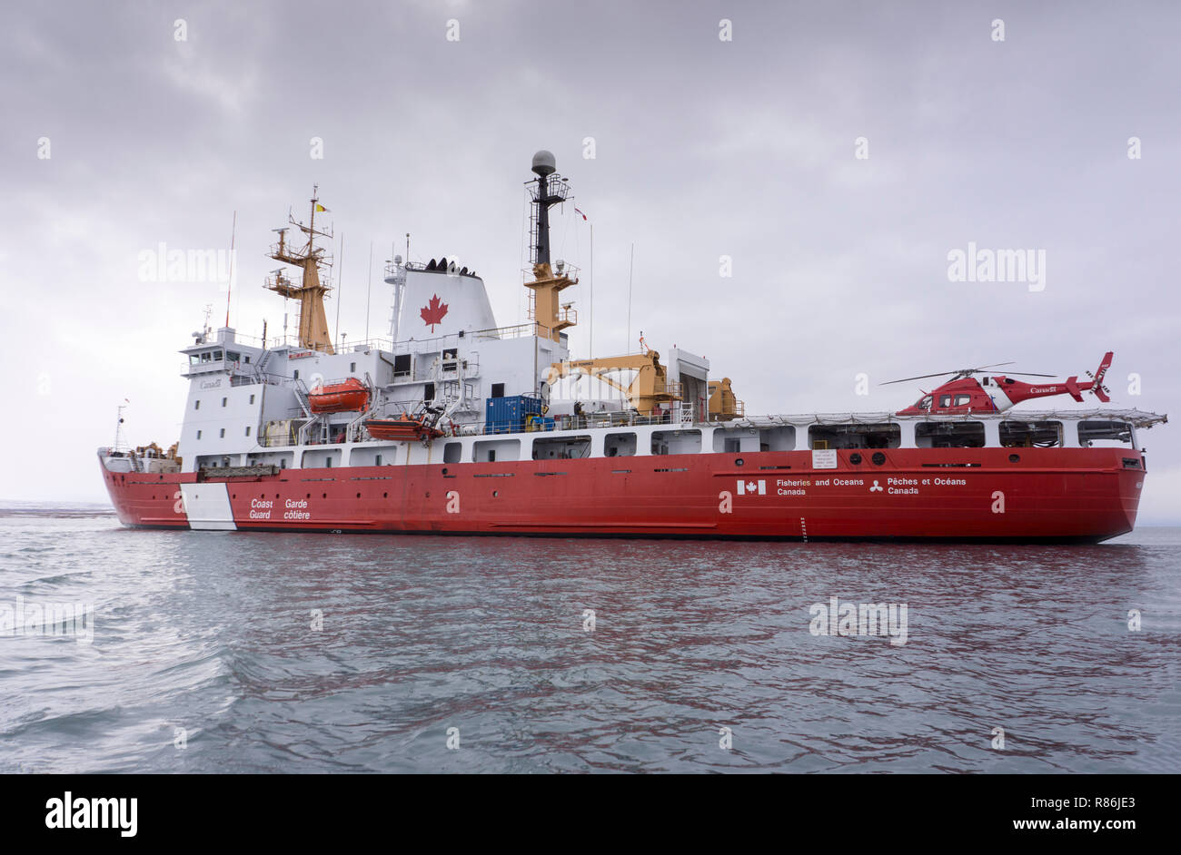 Henry Larsen at Pond Inlet Northwest Passage Stock Photo - Alamy