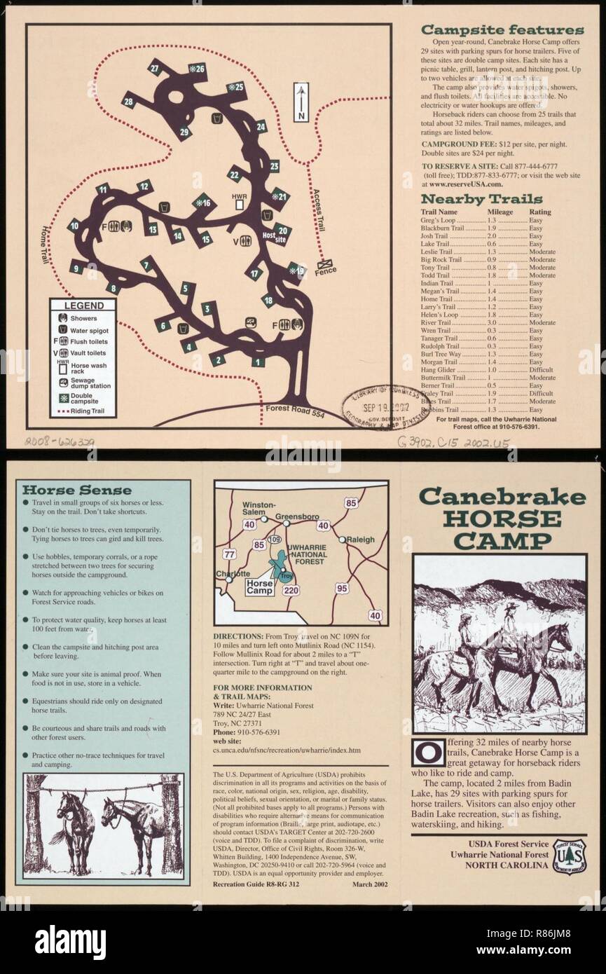 Canebrake Horse Camp Stock Photo - Alamy