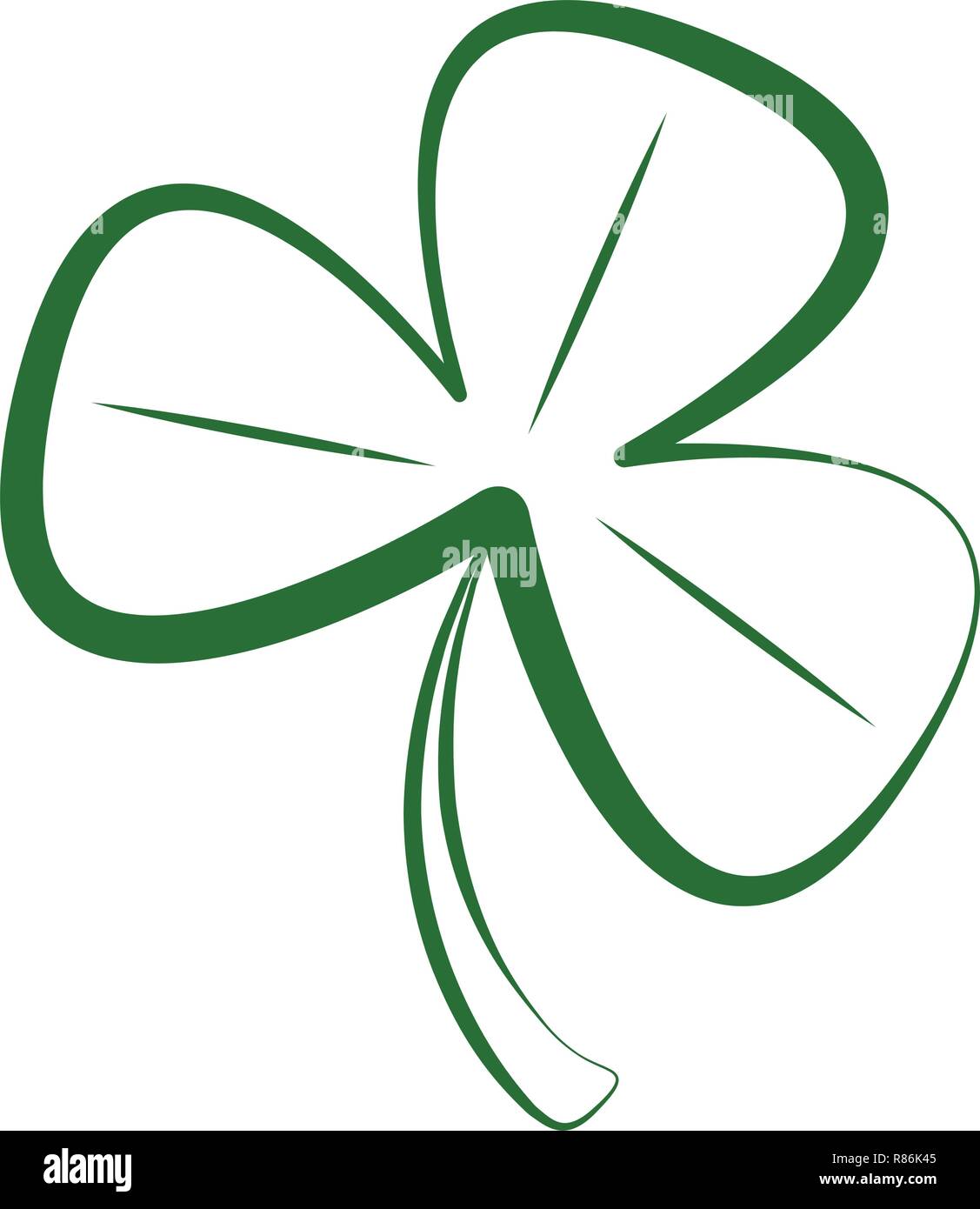 Sketch of a clover Stock Vector Image & Art - Alamy