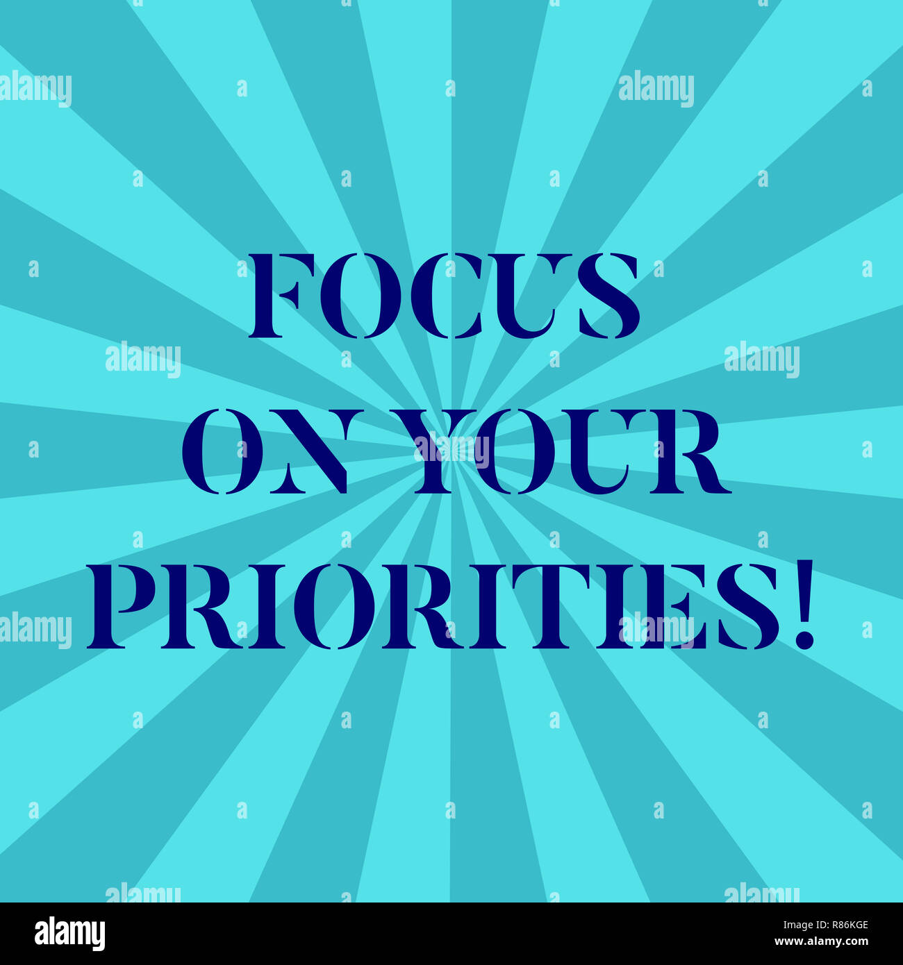 Word writing text Focus On Your Priorities. Business concept for Make a ...