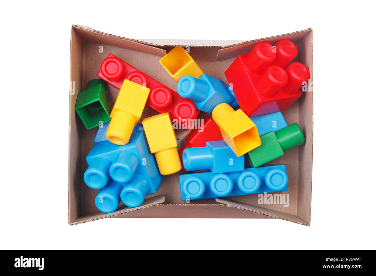 Colourful buildings in background Cut Out Stock Images & Pictures - Alamy