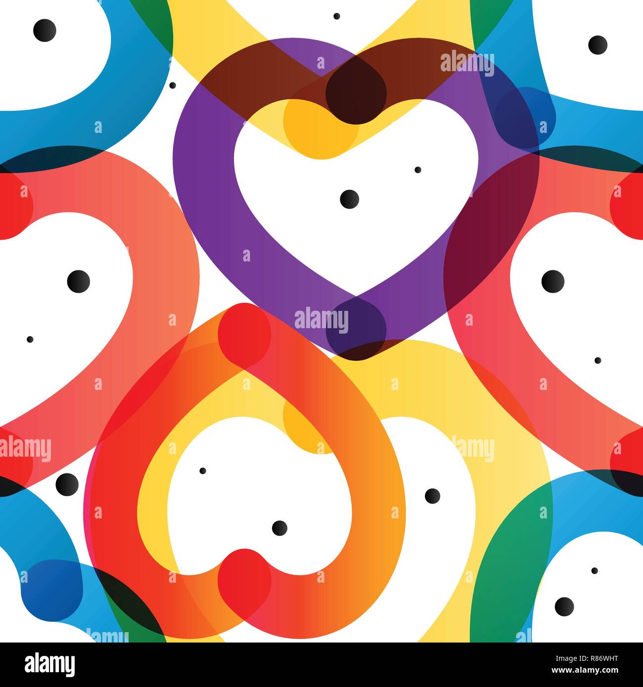 Love Actually vector colorful seamless pattern. Color transitions and ... Love Actually vector colorful seamless pattern. Color transitions and ...