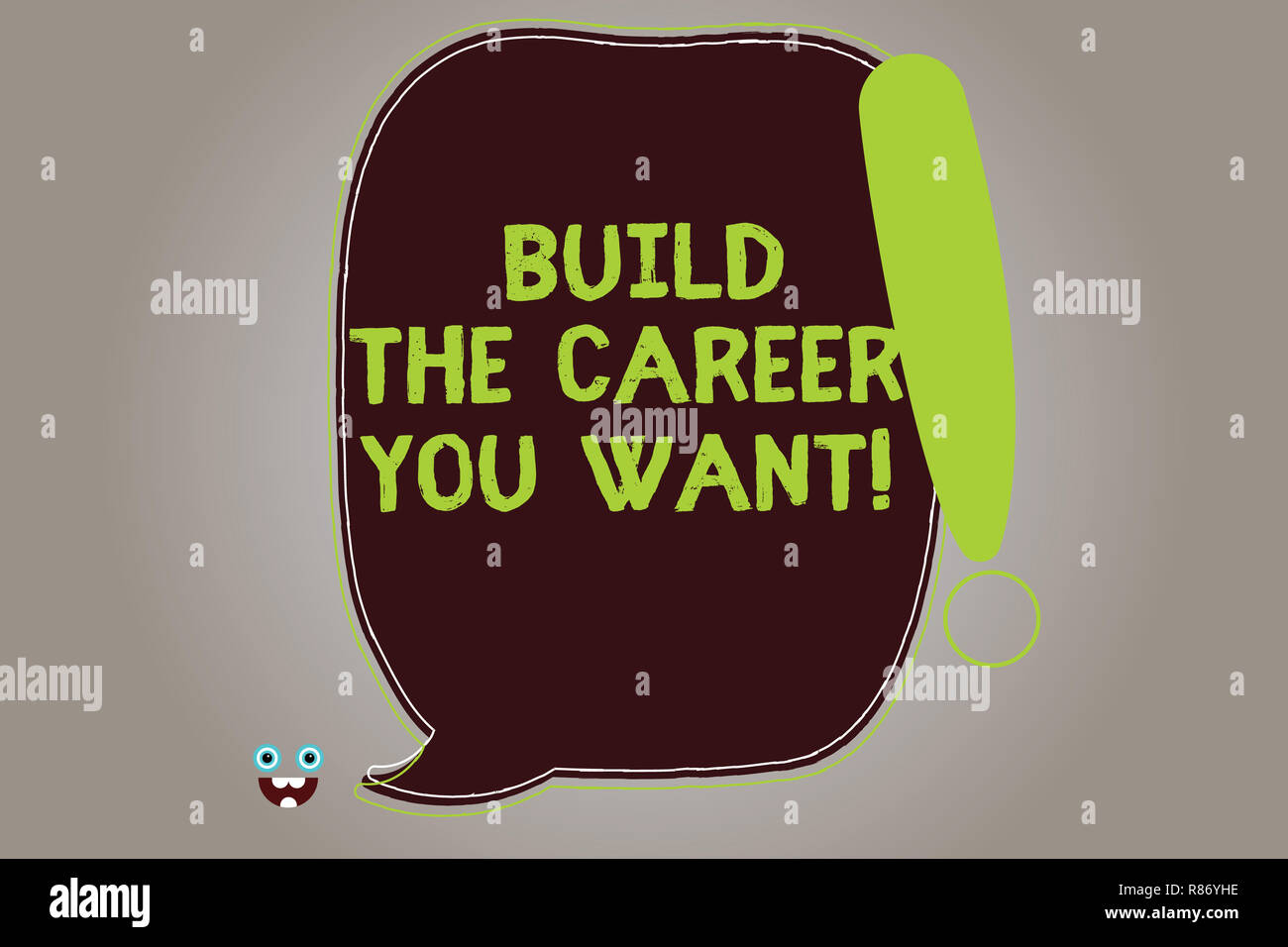 Conceptual hand writing showing Build The Career You Want. Business ...