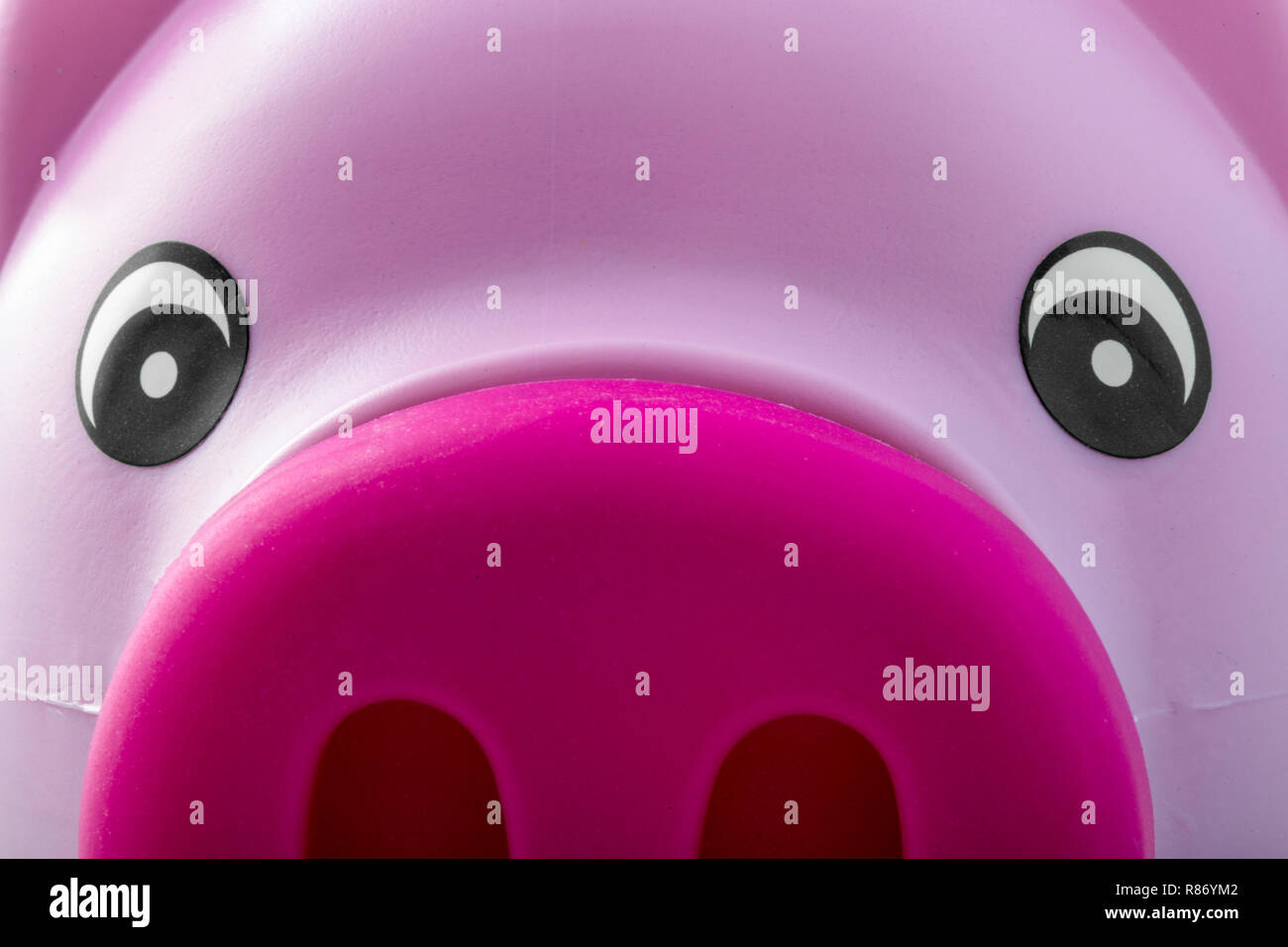pink pig piggy eyes and a large piglet, background image Stock Photo ...