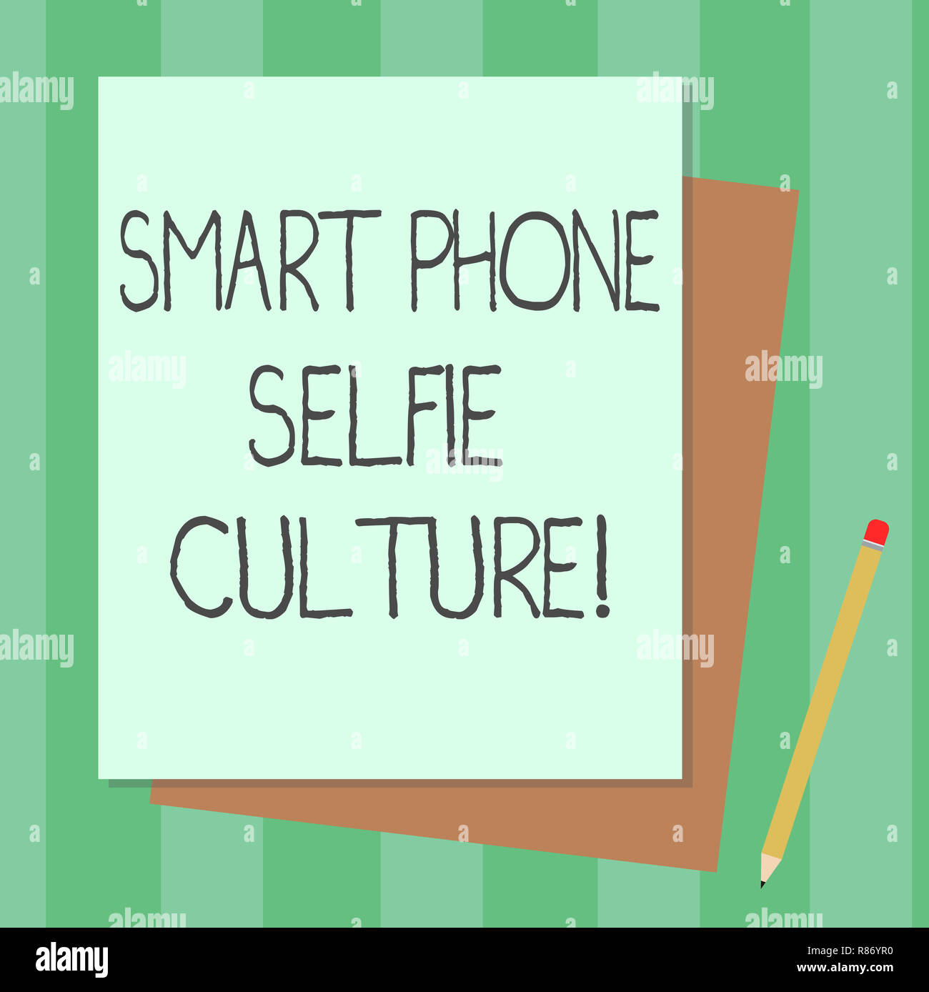 Conceptual hand writing showing Smart Phone Selfie Culture. Business ...