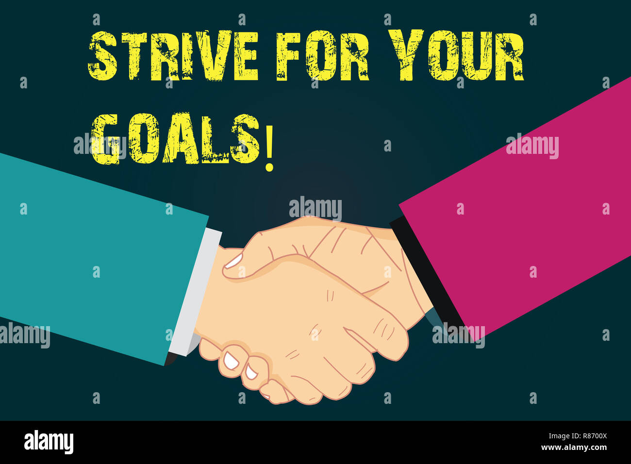 Text sign showing Strive For Your Goals. Conceptual photo Fight for ... Text sign showing Strive For Your Goals. Conceptual photo Fight for ...