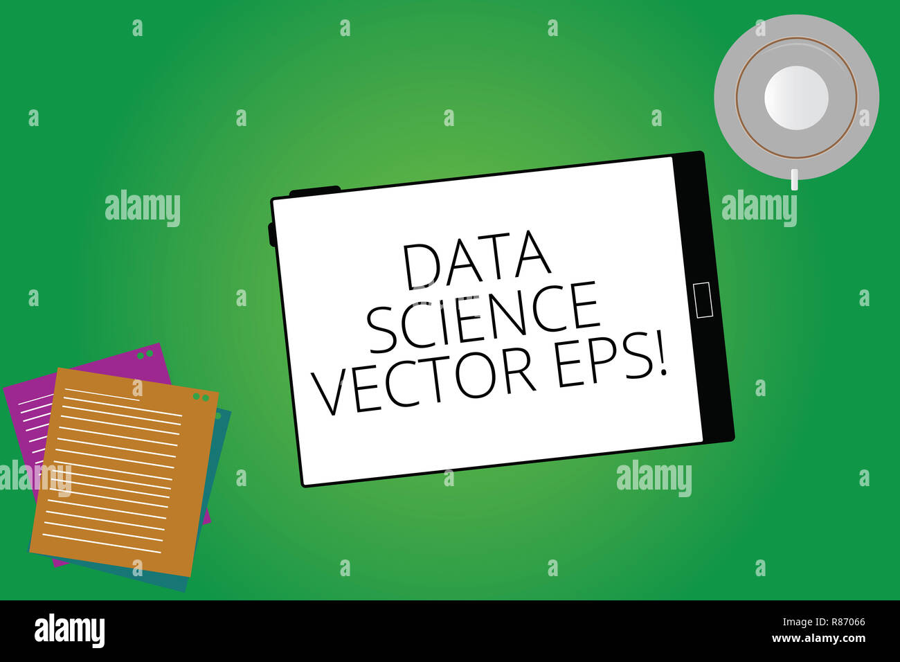 Writing note showing Data Science photo Eps. Business photo showcasing ...