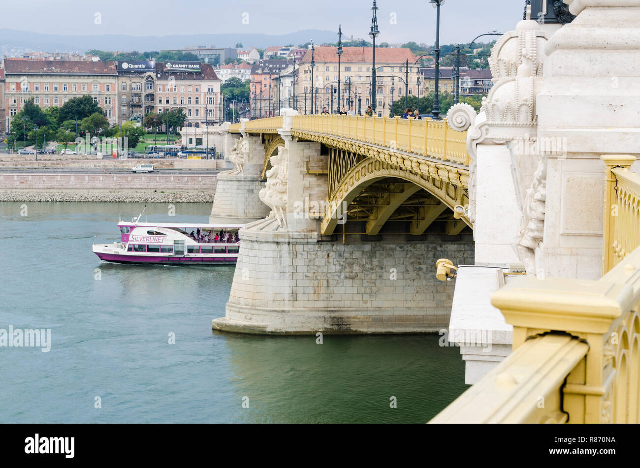 Margaret bridge budapest hi-res stock photography and images - Alamy