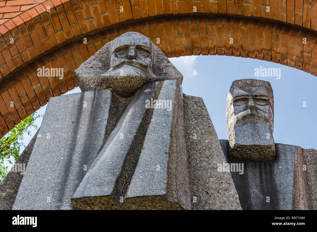 Karl Marx And Friedrich Engels Statue