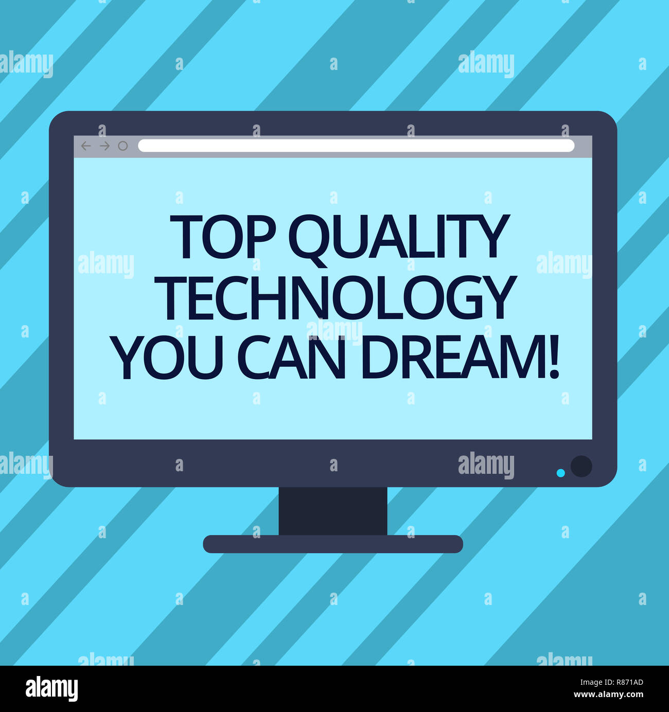 Text sign showing Top Quality Technology You Can Dream. Conceptual ...
