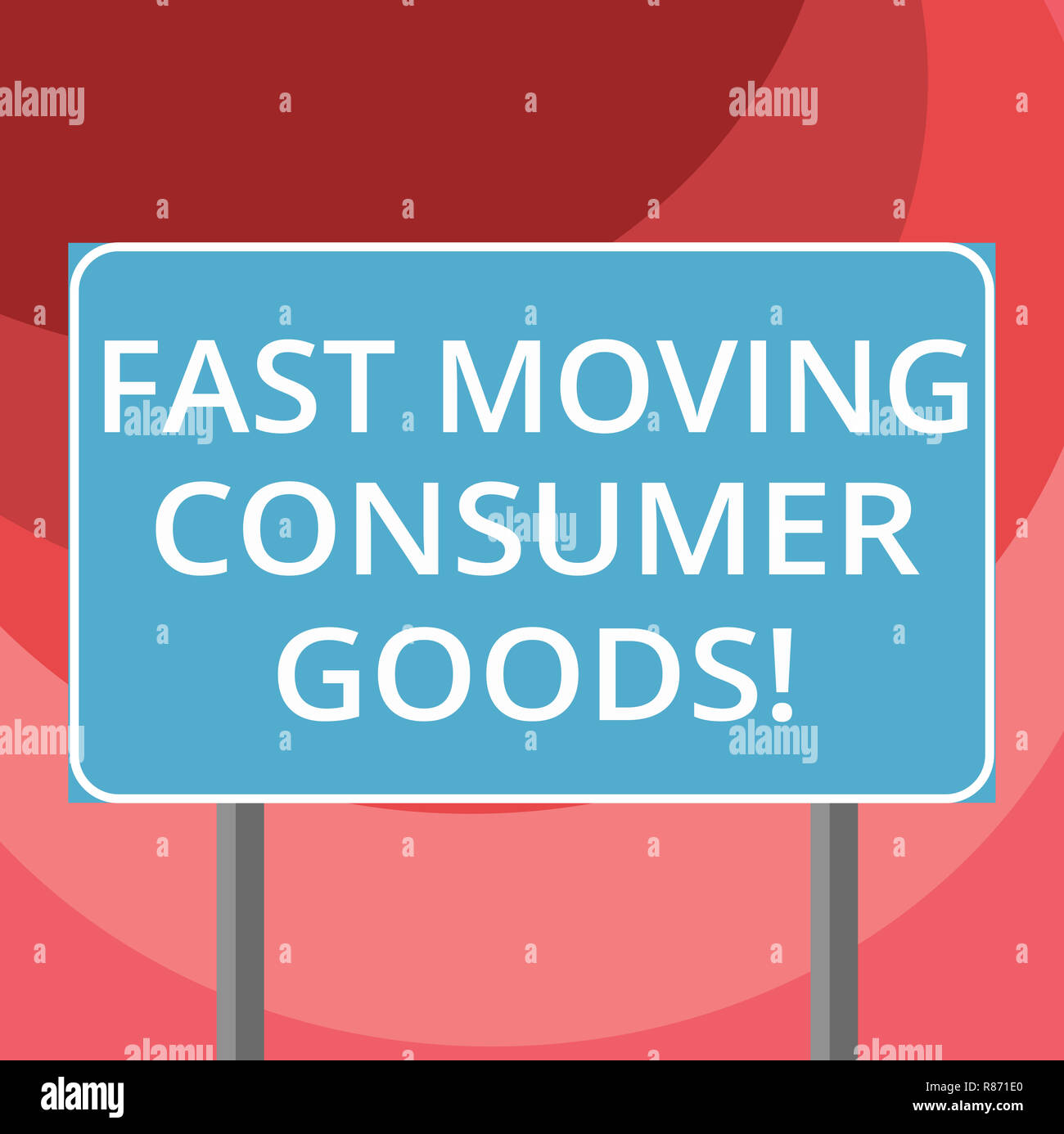 Text sign showing Fast Moving Consumer Goods. Conceptual photo High ...