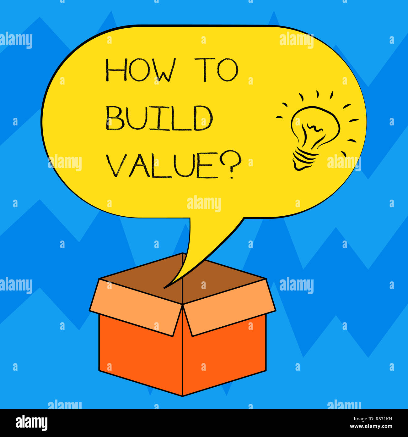 Text sign showing How To Build Valuequestion. Conceptual photo ...