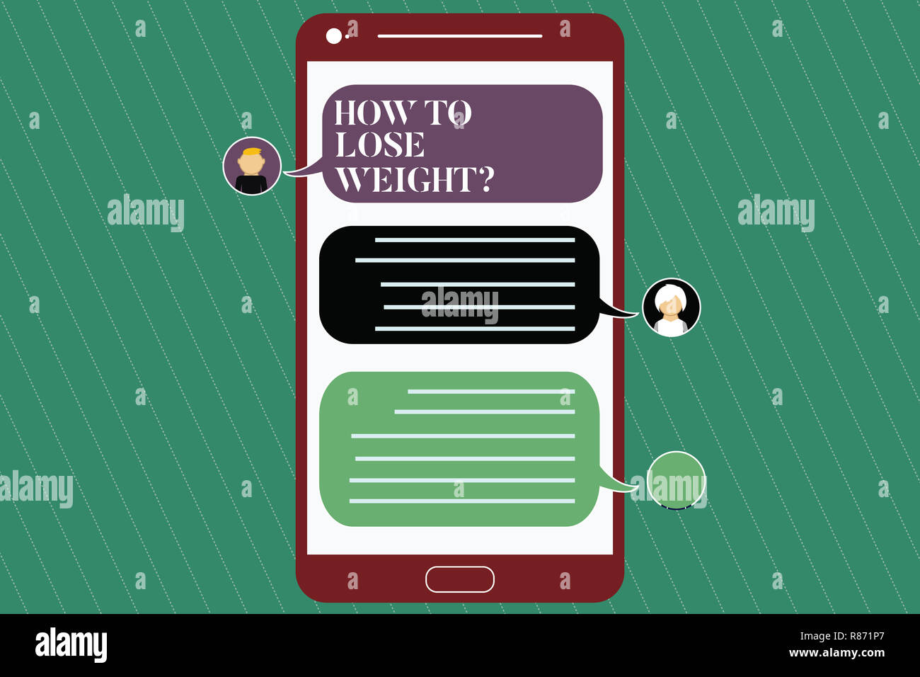 Writing note showing How To Lose Weightquestion. Business photo ...