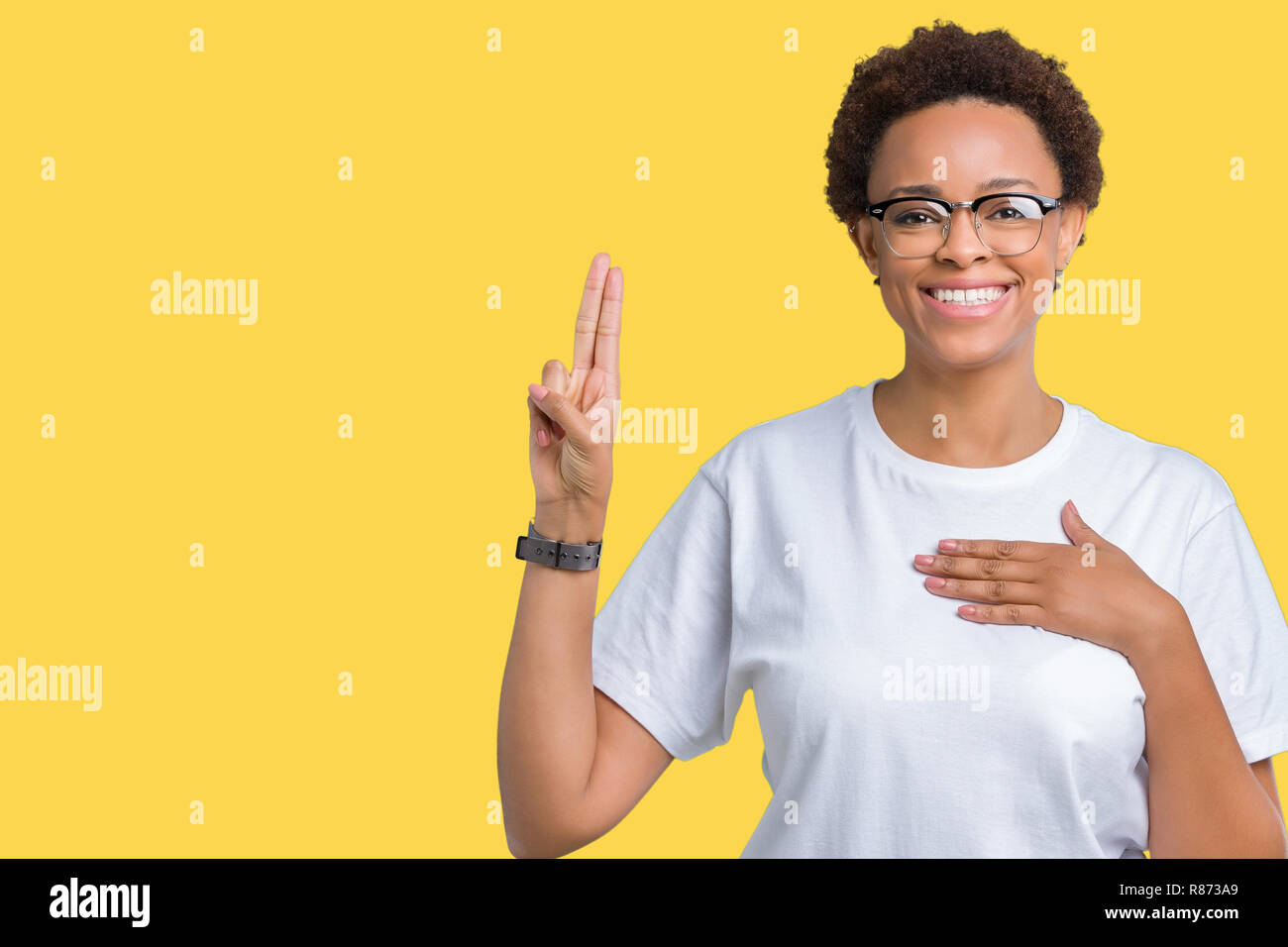 Woman swearing black and white hi-res stock photography and images - Alamy