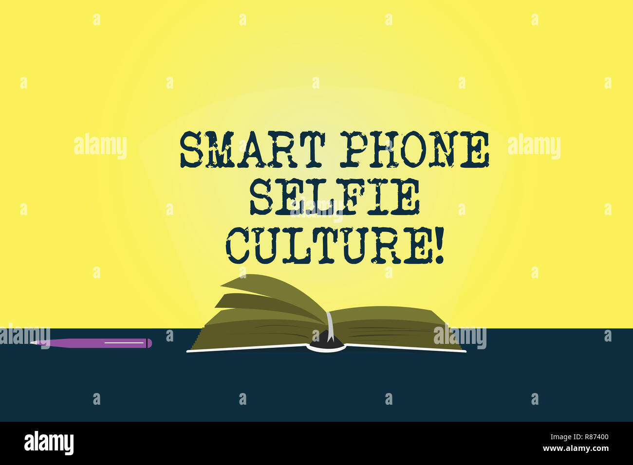 Conceptual hand writing showing Smart Phone Selfie Culture. Business ...