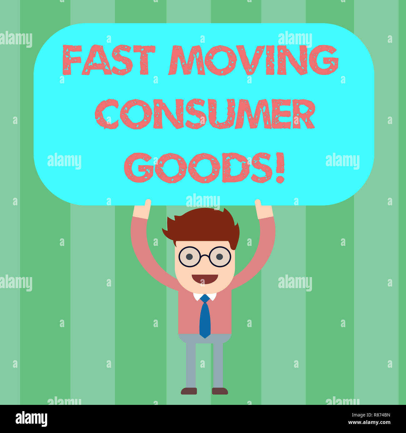 Writing note showing Fast Moving Consumer Goods. Business photo ...