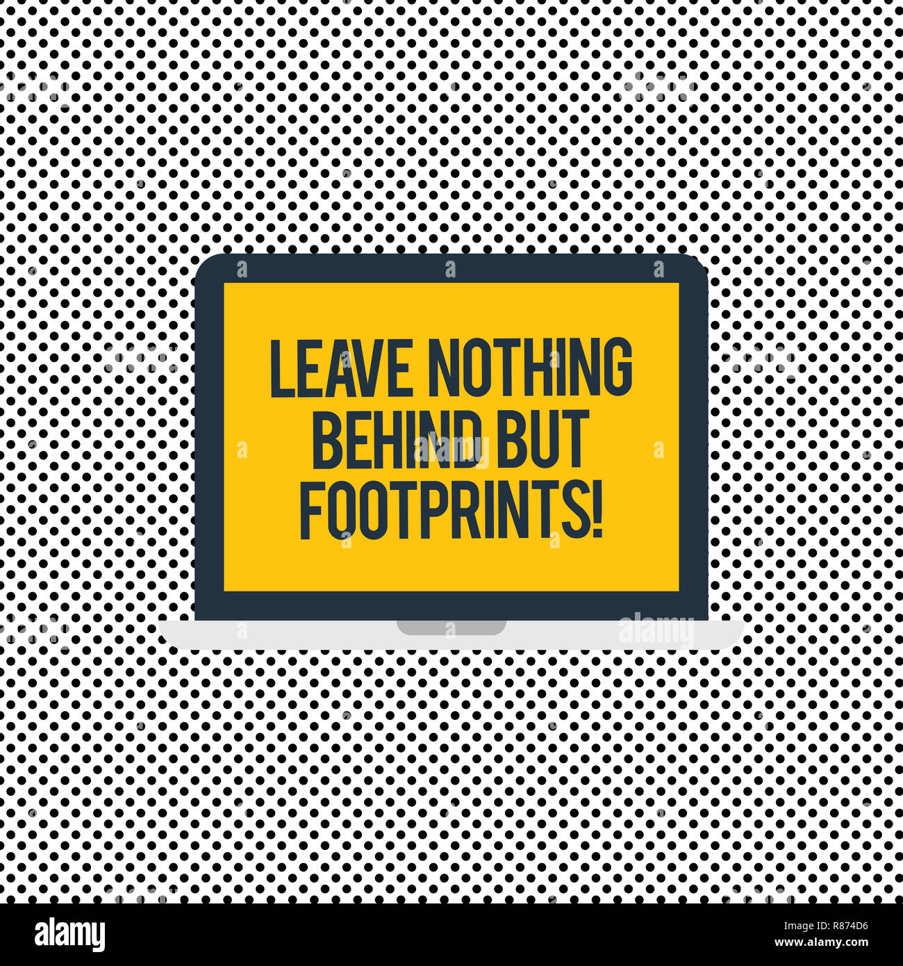 Leave nothing but your footprint hi-res stock photography and images ...