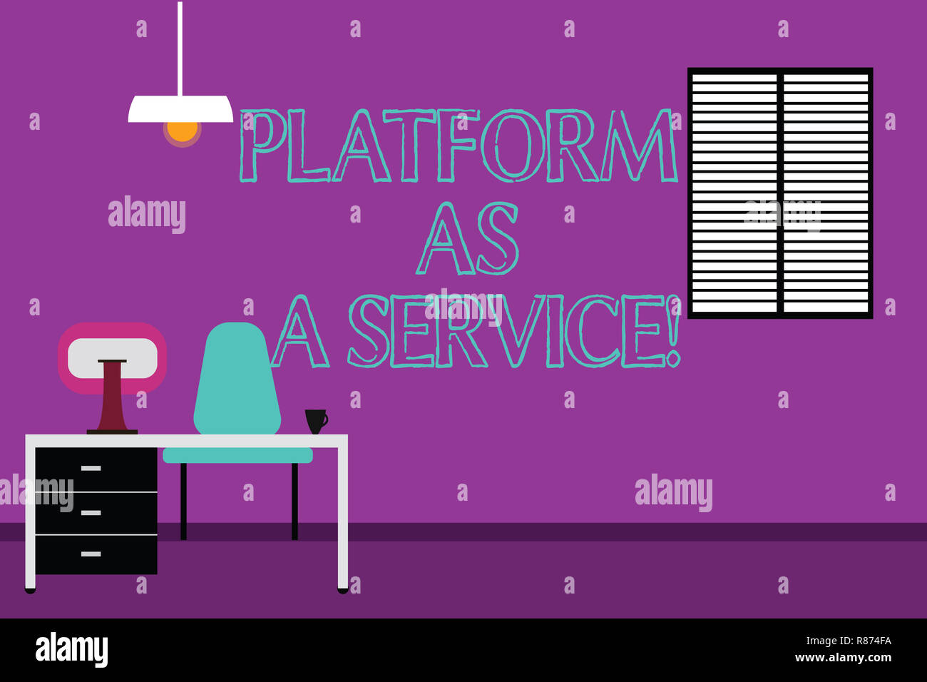 Handwriting Text Writing Platform As A Service Concept Meaning Mobile Online Technologies