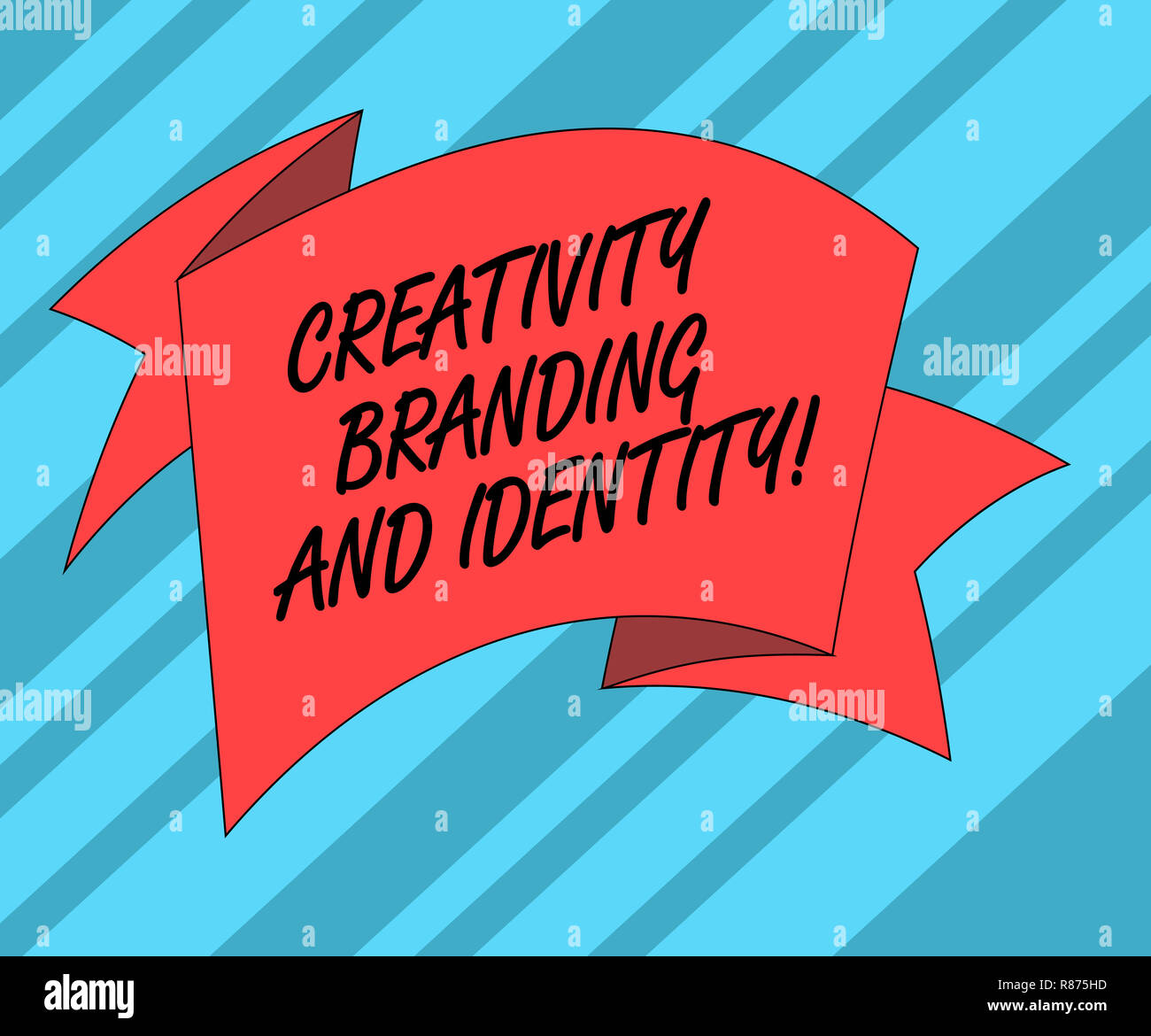 Text sign showing Creativity Branding And Identity. Conceptual photo ...