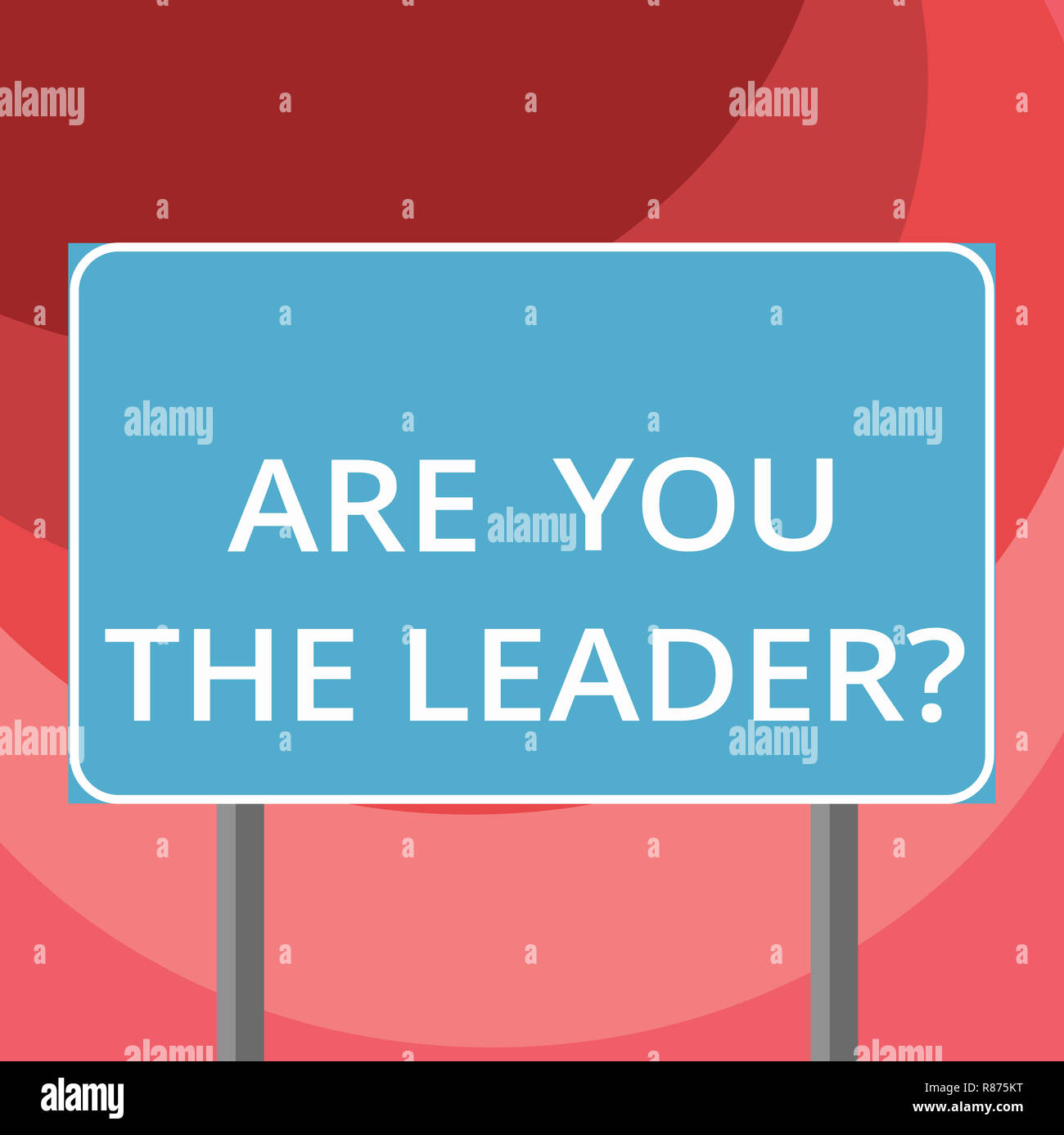 Text sign showing Are You The Leaderquestion. Conceptual photo ...