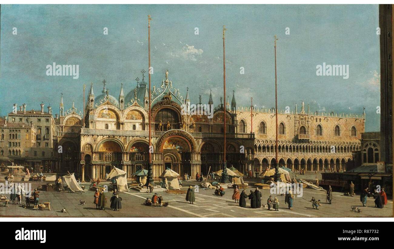 Canaletto S Marco Stock Photo - Alamy
