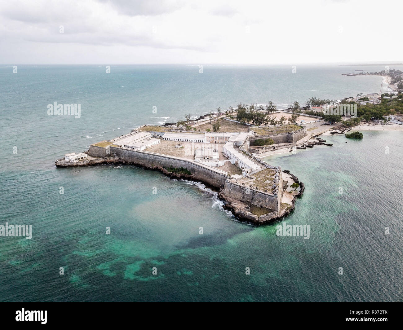 Fort San Sebastian (Sao Sebastiao), Mozambique island (Ilha de ...