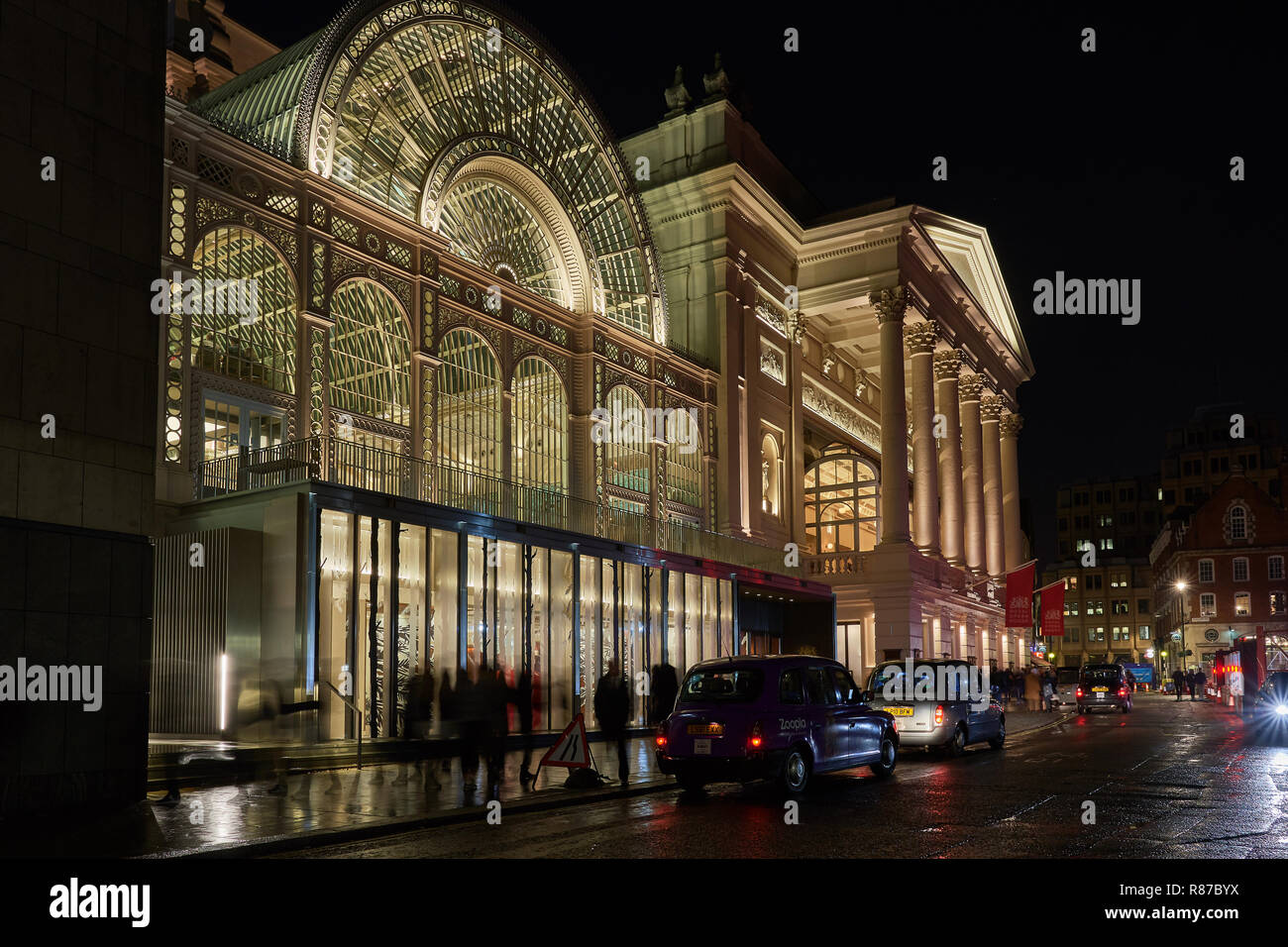 Royal Opera House Covent Garden Night High Resolution Stock Photography ...