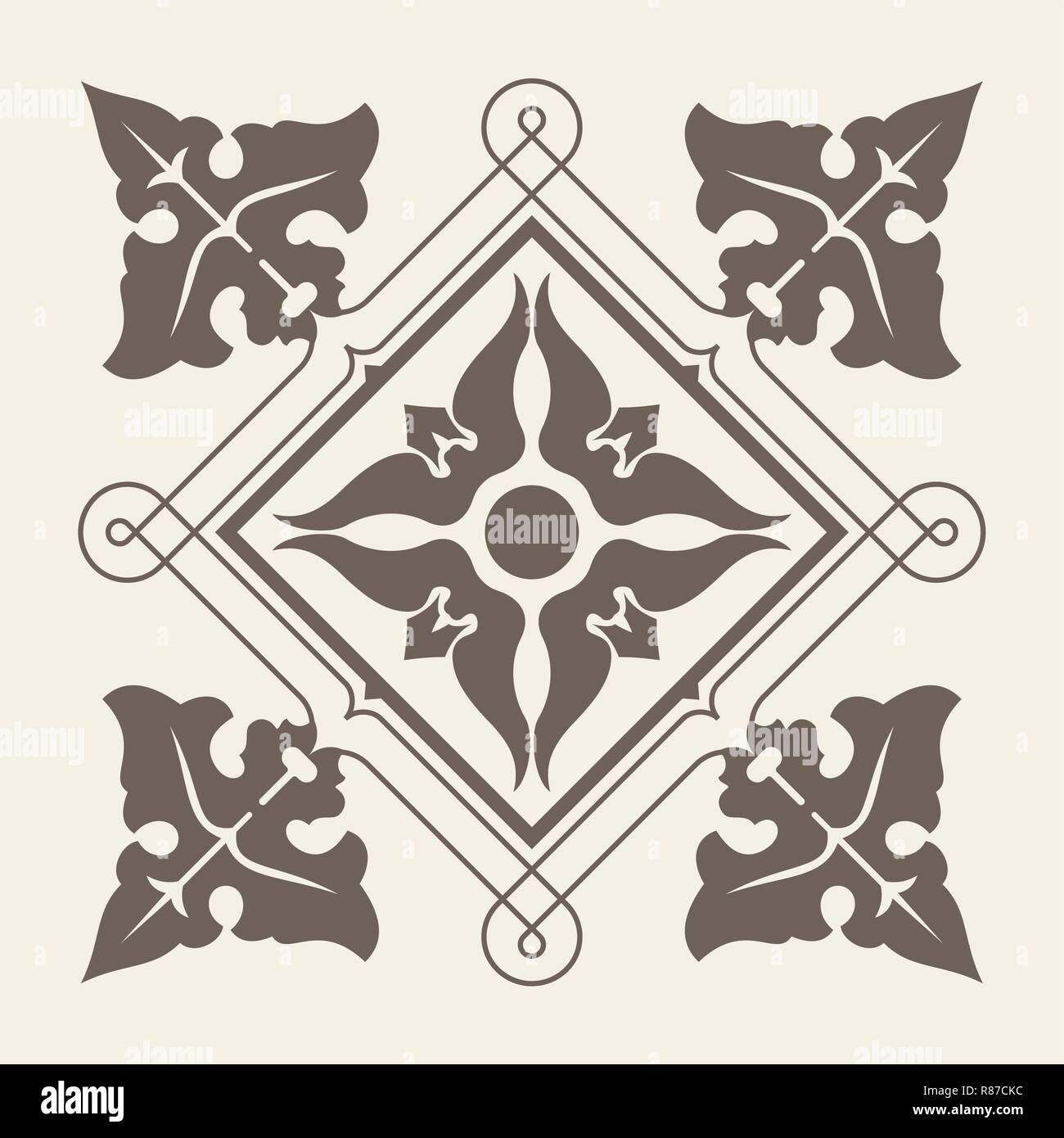 Vintage frame elegant ornaments Stock Vector Images - Alamy