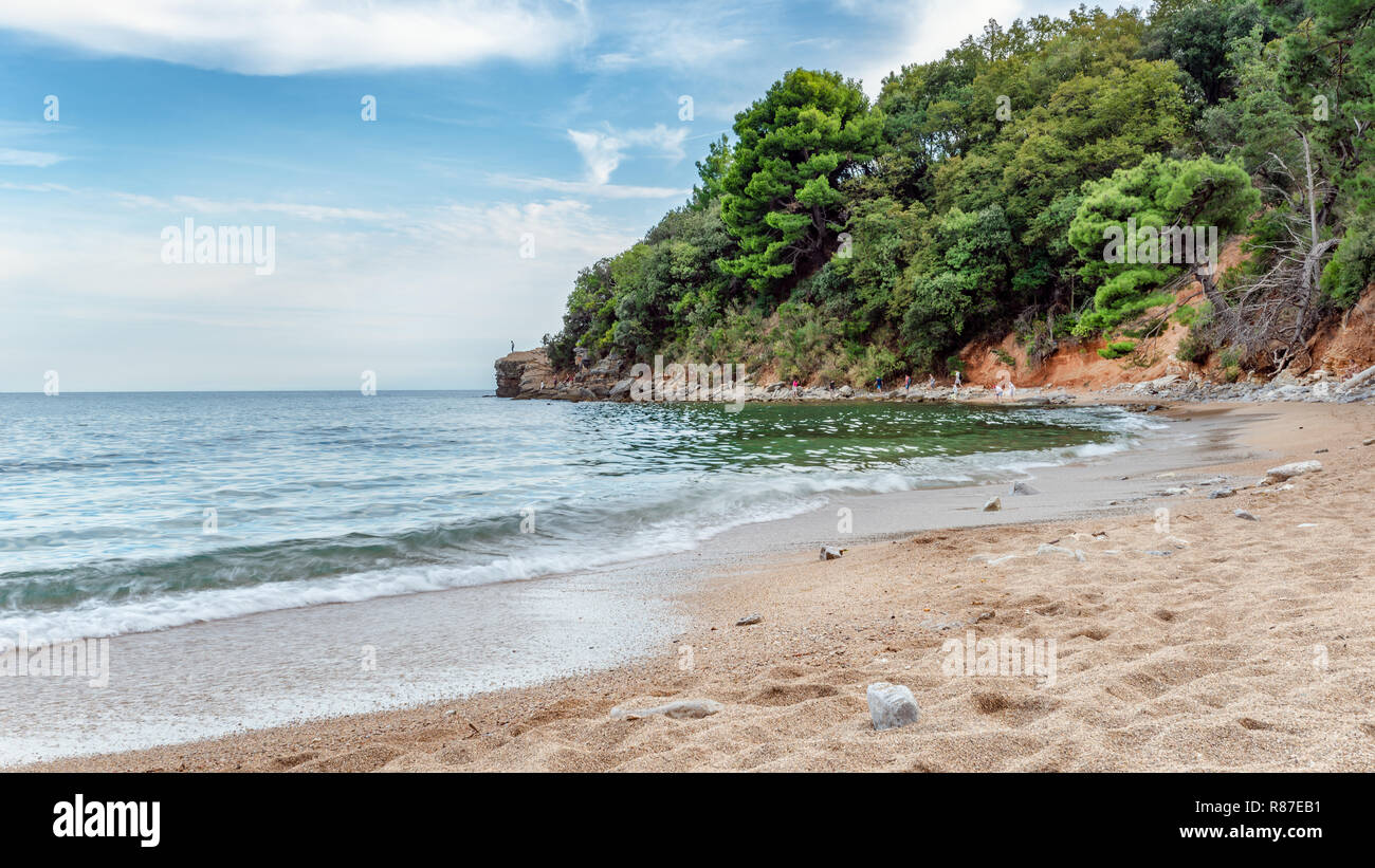 Mogren Beach - Budva - Montenegro #3 Stock Photo - Alamy