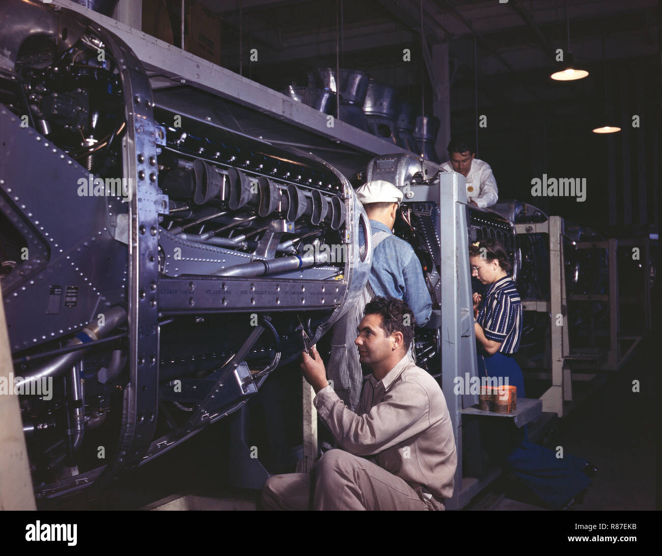 Blue collar workers historical hi-res stock photography and images - Alamy