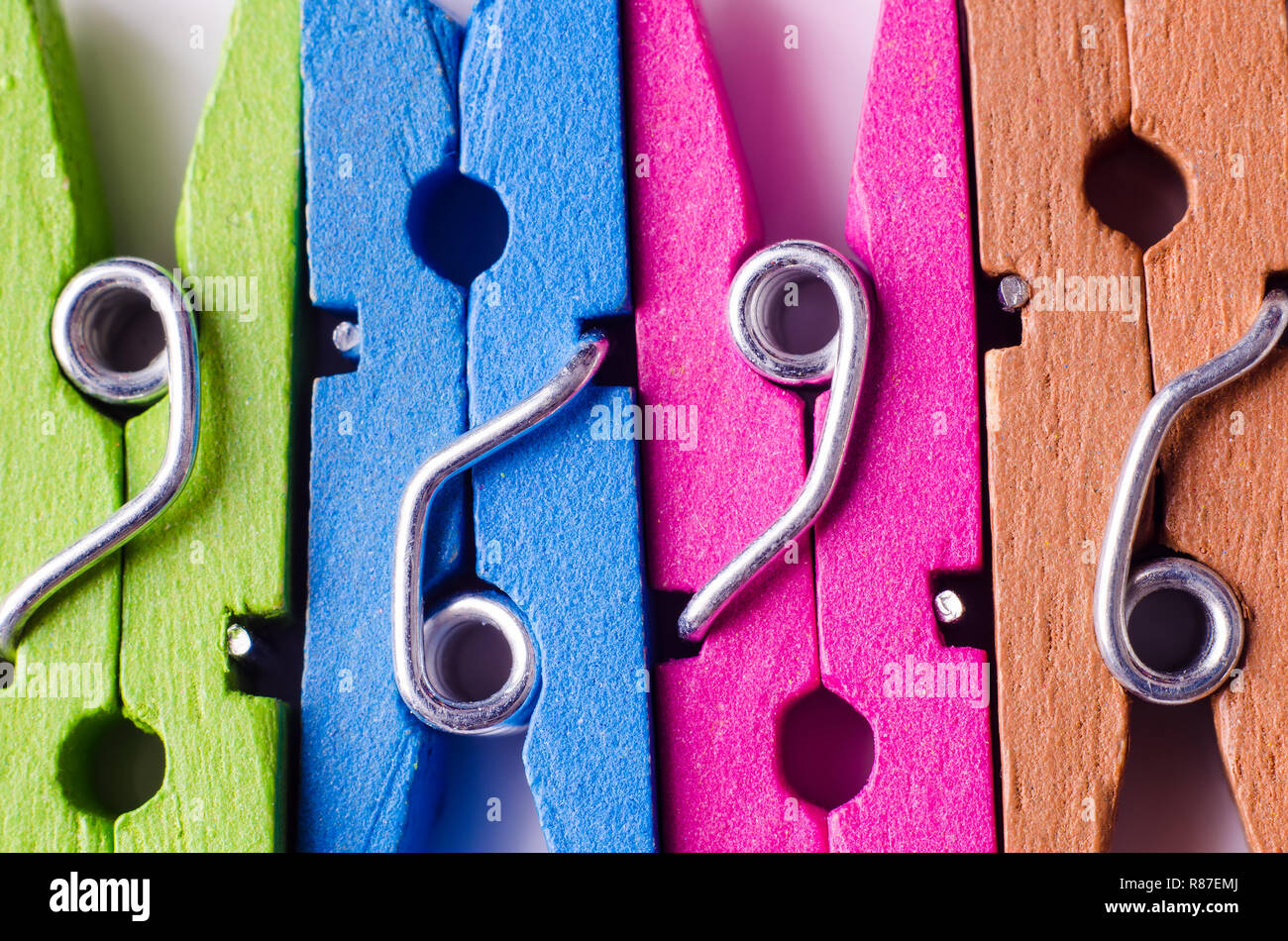 Brown wooden pins hi-res stock photography and images - Alamy