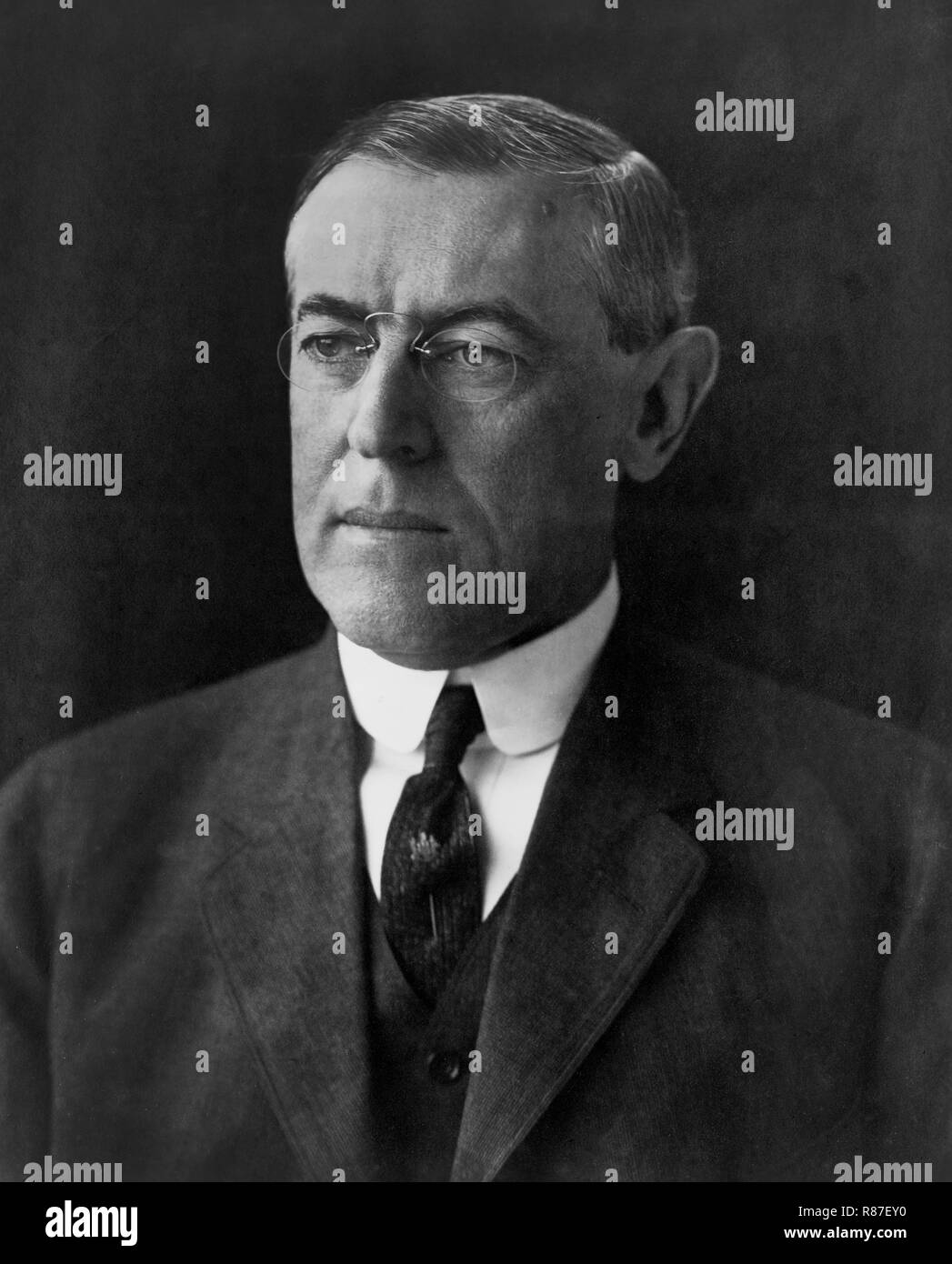 Woodrow wilson president hi-res stock photography and images - Alamy